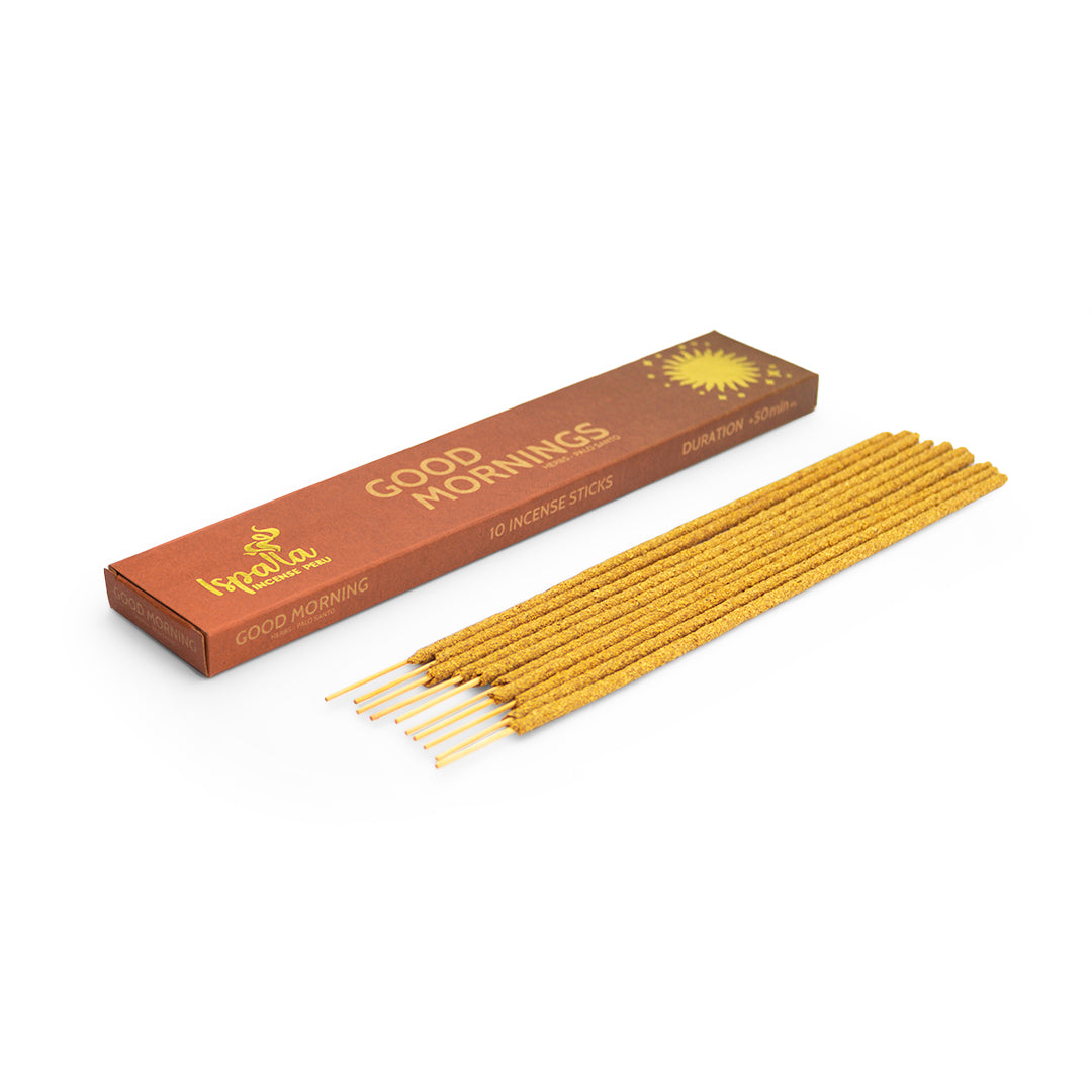 Good Mornings - Palo Santo & Herbs Incense Sticks – Haus Of Incense